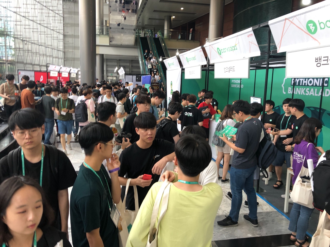 PyCon KR 2019 뱅크샐러드 돌아보기 | 뱅크샐러드